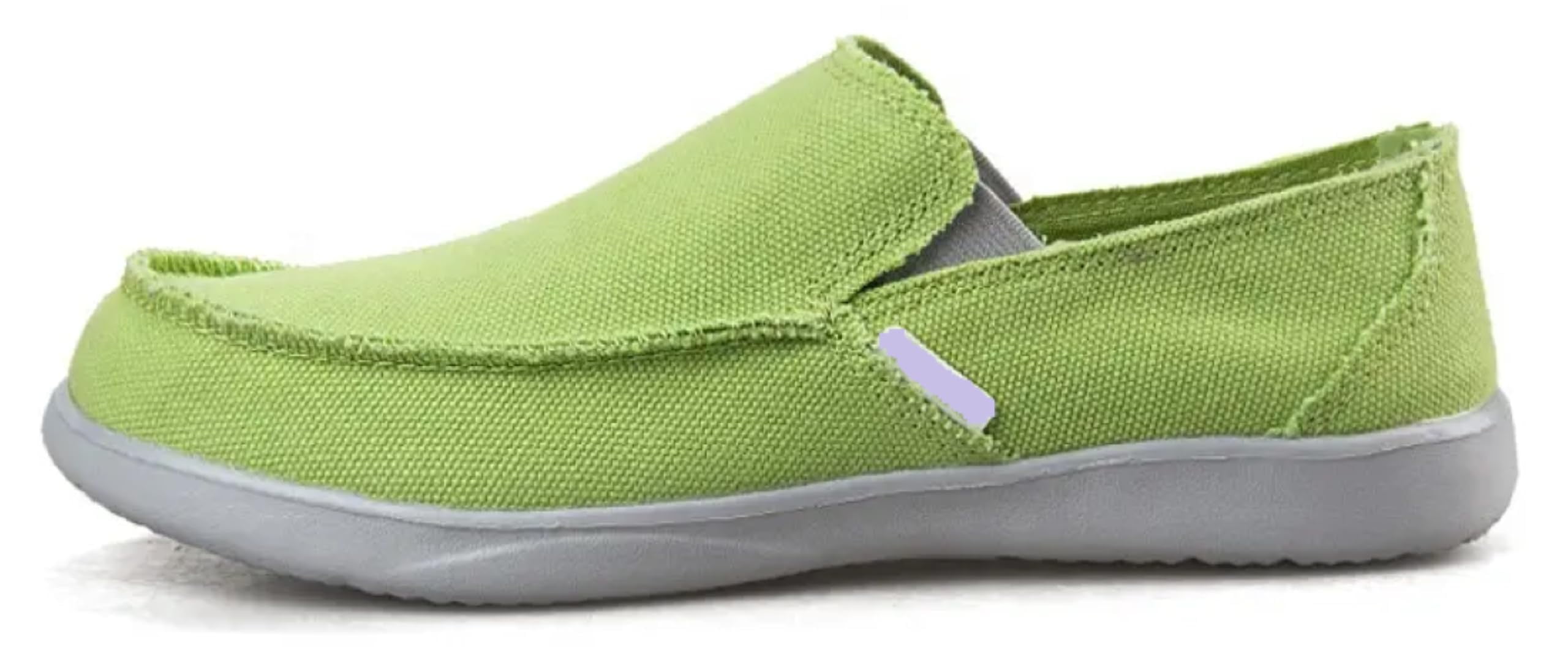 SPATI Men's Canvas Linen Slip on Loafer Lightweight Breathable Casual ...