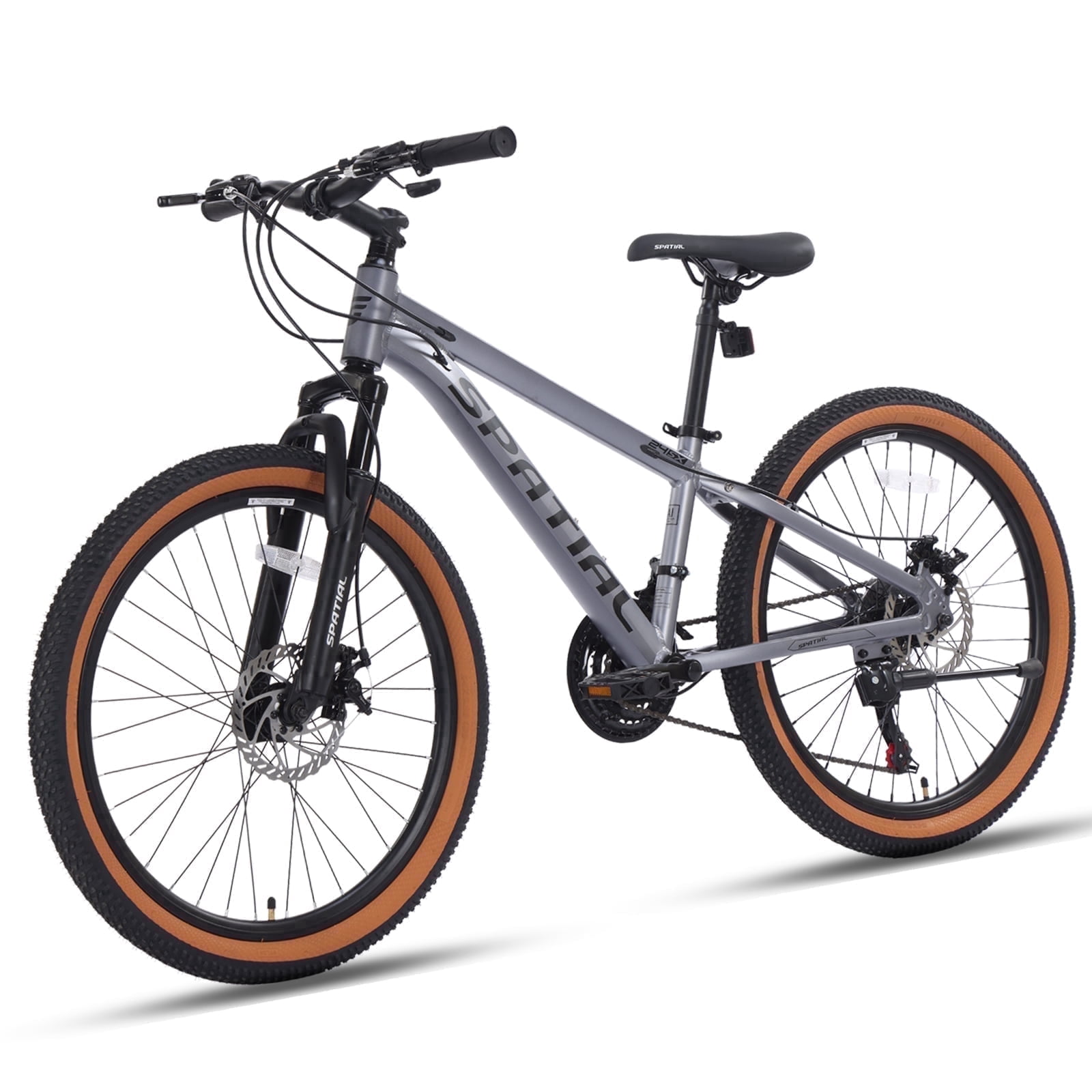 SPATIAL 24 inch Mountain Bicycle for Teenagers,21-Speed Gears MTB ...