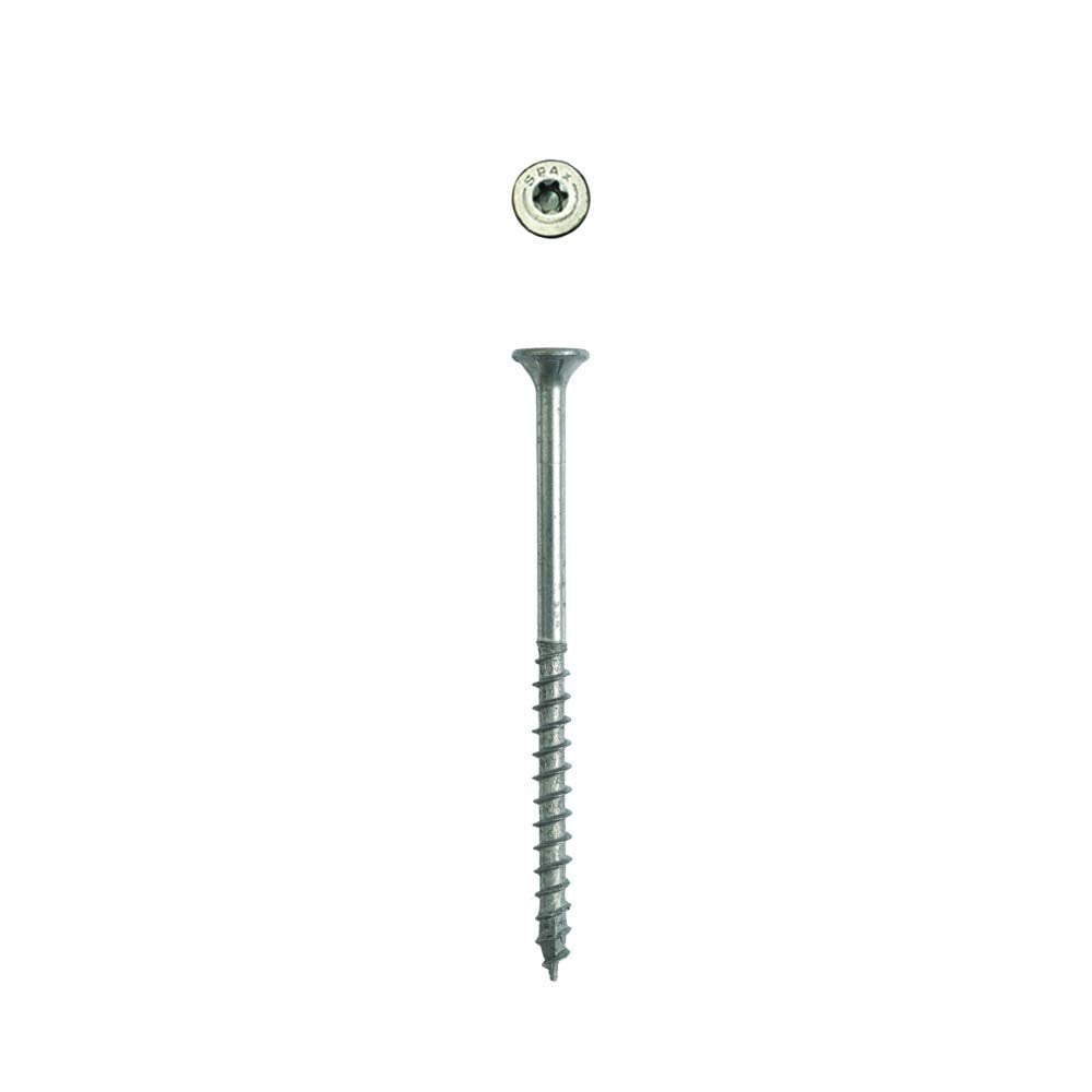 SPAX #8 x 2-1/2" Exterior Flat Head Deck Wood Screws Construction Torx ...