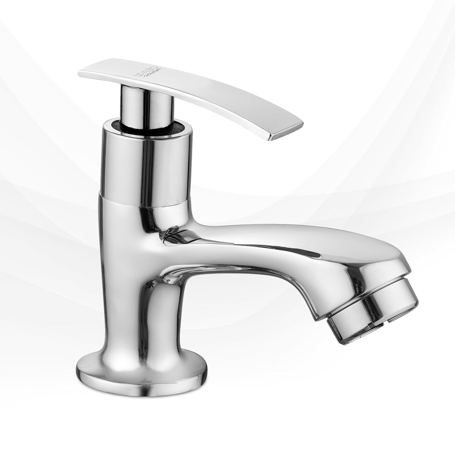 SPAZIO Pulse Brass Pillar Cock Basin Tap Pillar Taps Pack of 1 for Wash ...