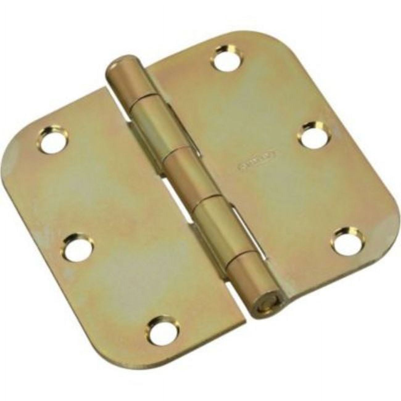 SPB512R5/8 3" x 3" 5/8R Hinge 1/pk - Brass Tone - Walmart.com