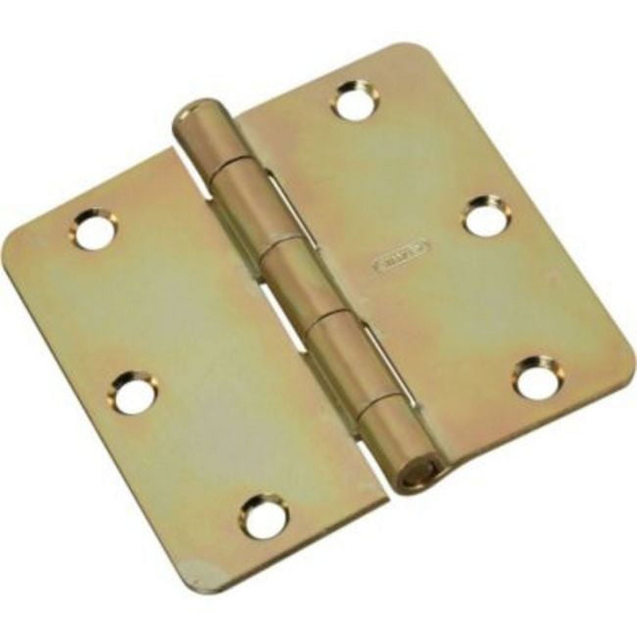 SPB512RC 3-1/2" x 3-1/2" 1/4R Hinge 1/pk - Brass Tone - Walmart.com