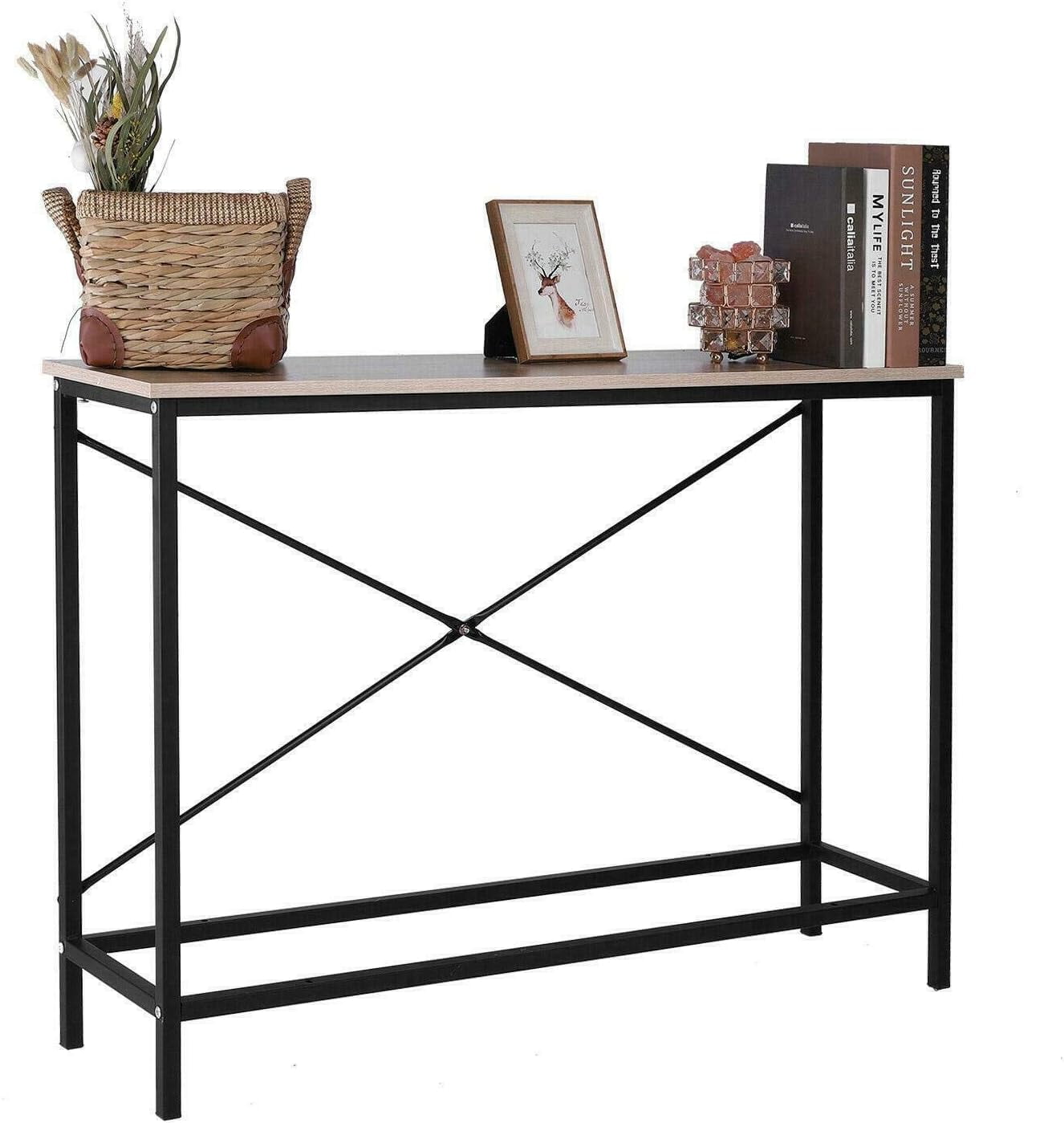 SPBOOMlife Console Table Entry Hallway Entryway Side Sofa Accent Table ...
