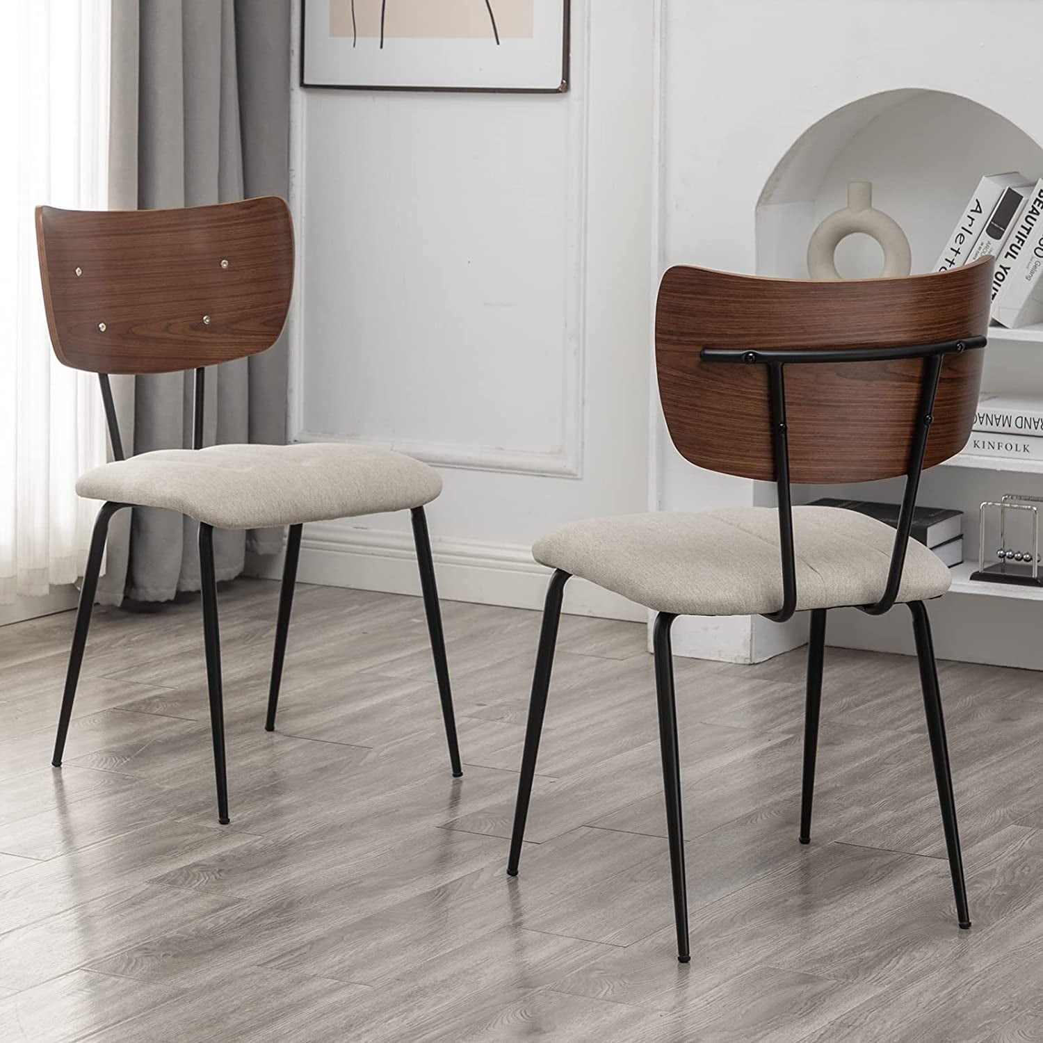Spboomlife Dining Chairs Mid Century Modern Kitchen And Dining Room