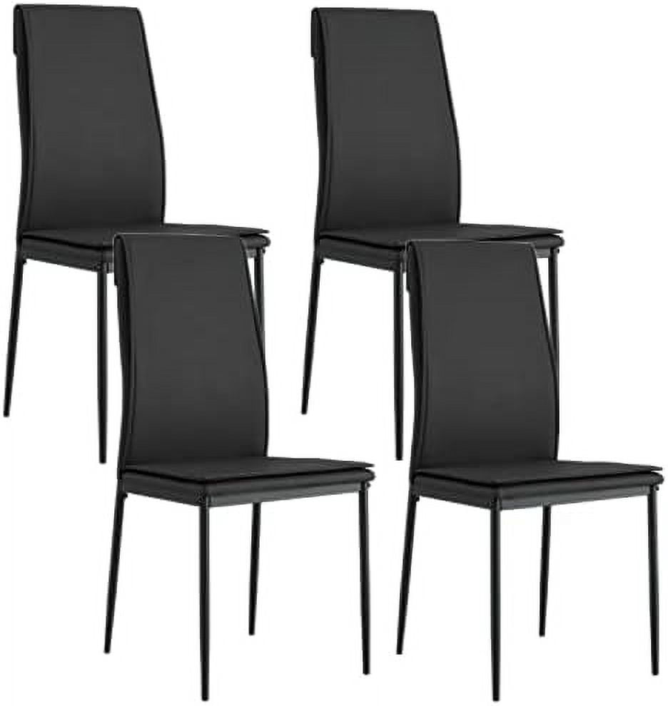 Spboomlife Dining Chairs Set Of 6 Modern Kitchen Chairs With High Back