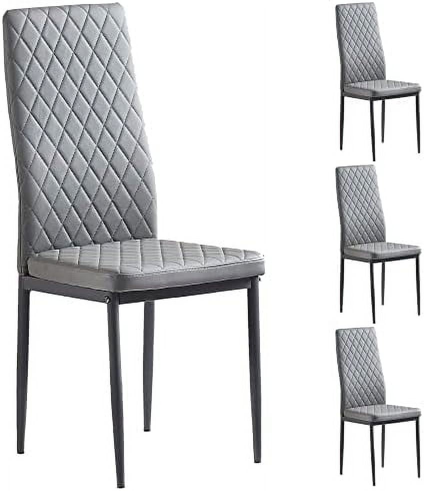 Spboomlife Dining Chairs Set Of 6 For Dining Room Kitchen Modern Metal