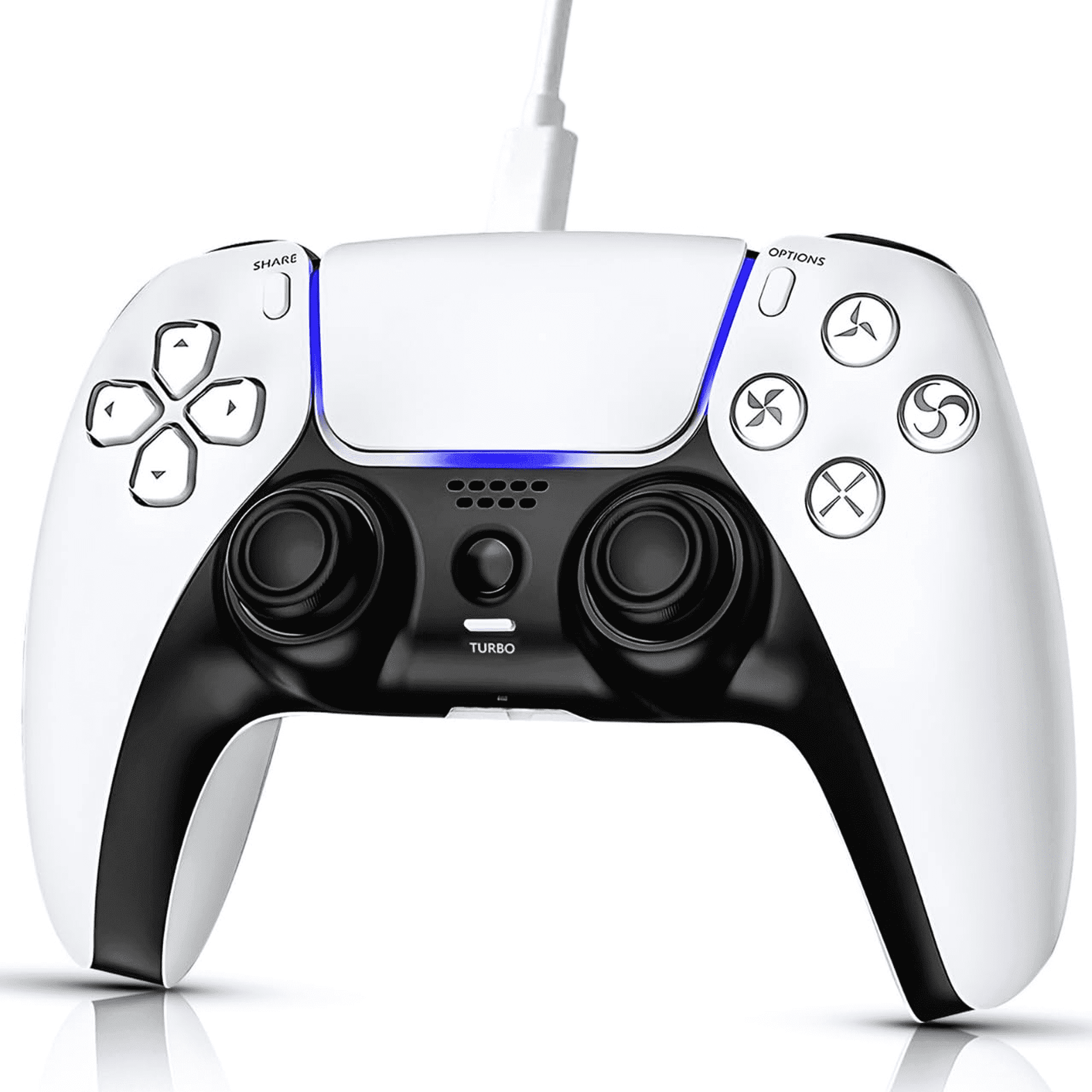 SPBPQY Game Controller for P5/Slim, High Precision Motion Sensing ...
