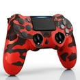 SPBPQY Wireless Game Controller, Compatible with P4, Red Camo ...