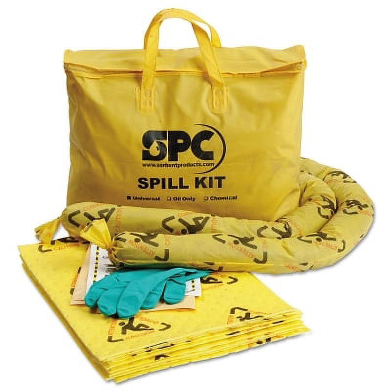 SPC Economy Portable Spill Kit, Allwik Universal, 5 gal Absorbency ...