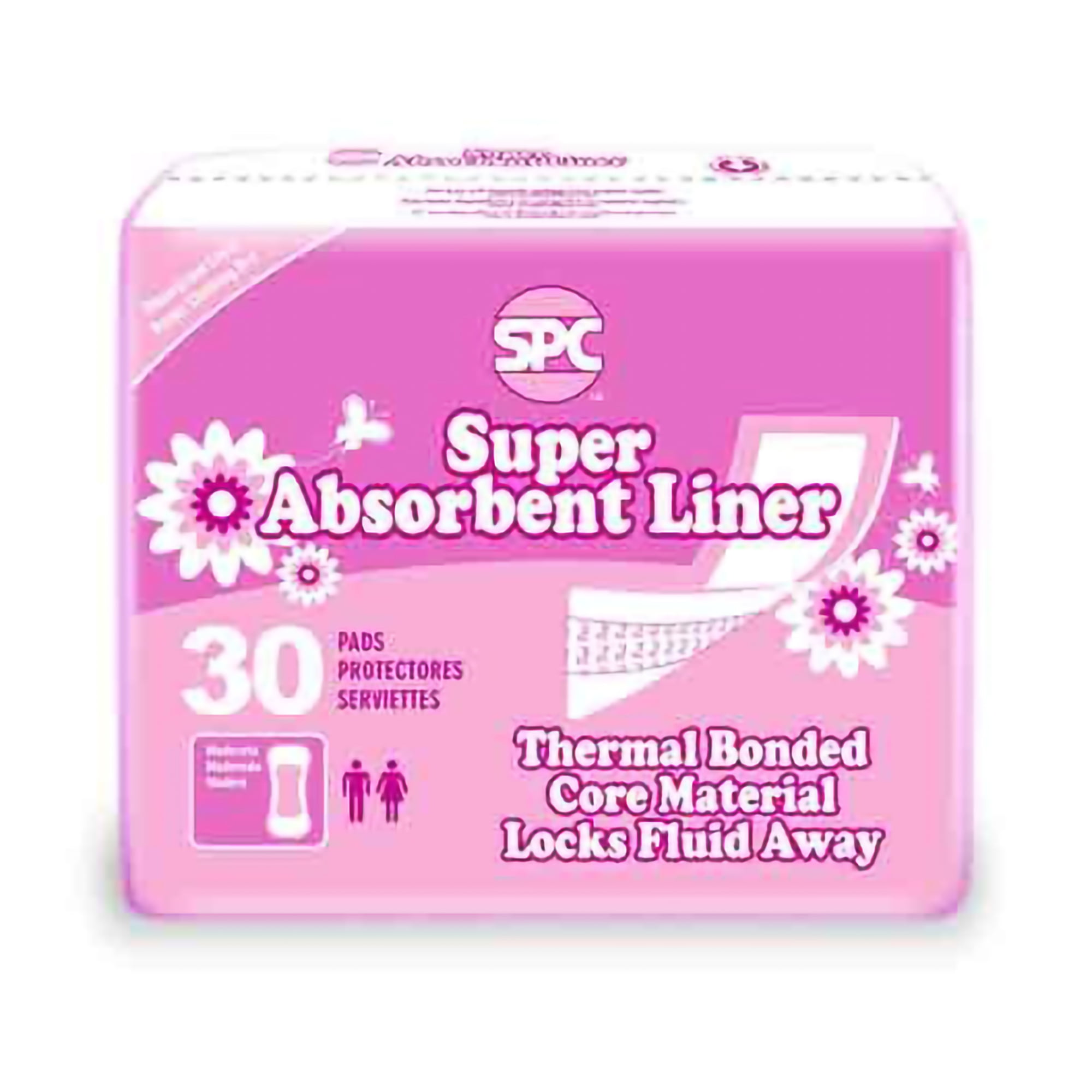 SPC Unisex Incontinence Liner 4 X 11 Inch SPC82190, 180 Ct - Walmart.com