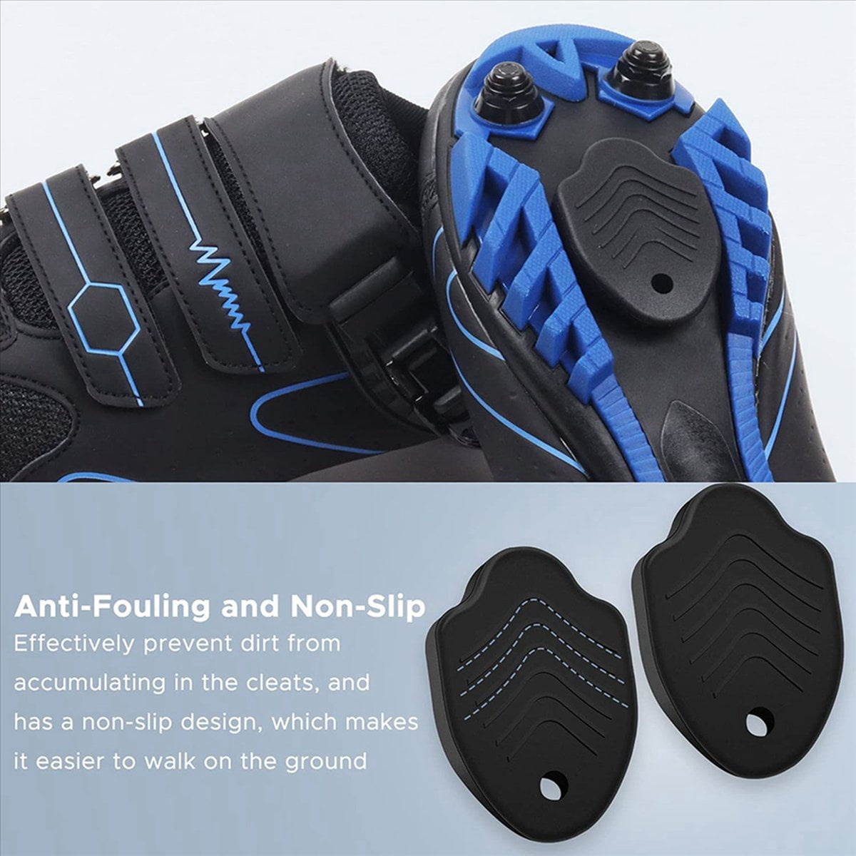 SPD Cleat Covers, Bike Cleat Covers, 1Pair - Walmart.com
