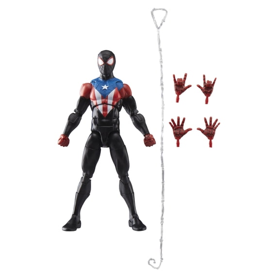Spider-Man, Action Figure, Miles Morales Boricua Suit, 6 inch - Walmart.com