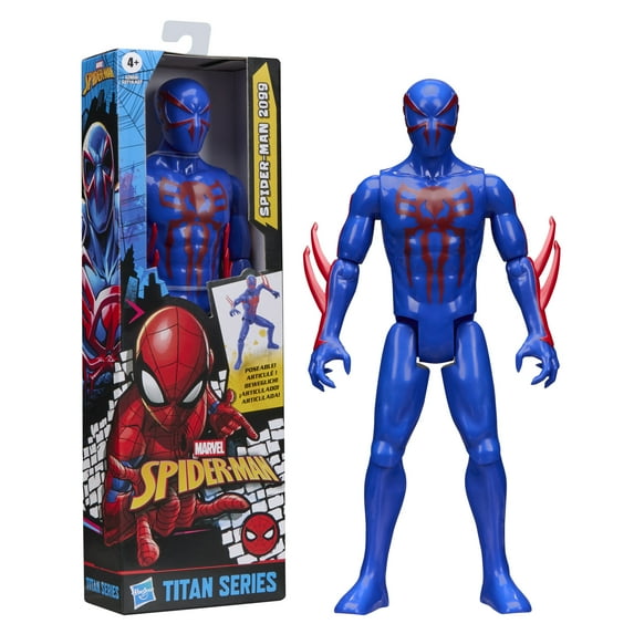 Marvel Spider-Man Titan Series Spider-Man 2099 Action Figure, 12”, Ages ...