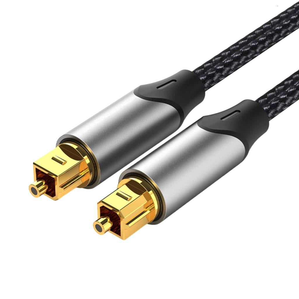 SPDIF Fiber Optically Cord Insert and Play for TV Amplifiers Easy ...