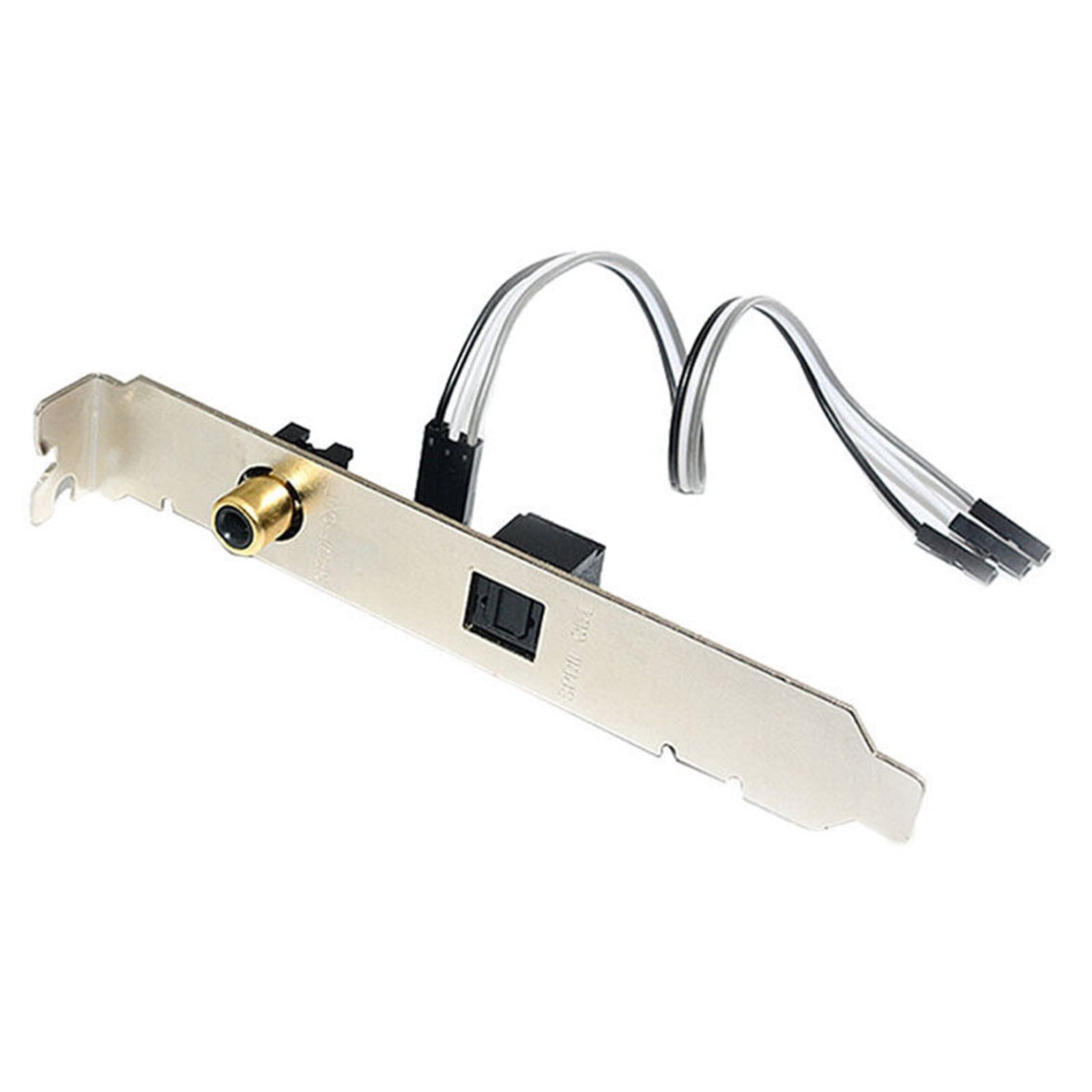 SPDIF Optical and RCA Out Plate Cable Bracket for ASUS Gigabyte MSI ...