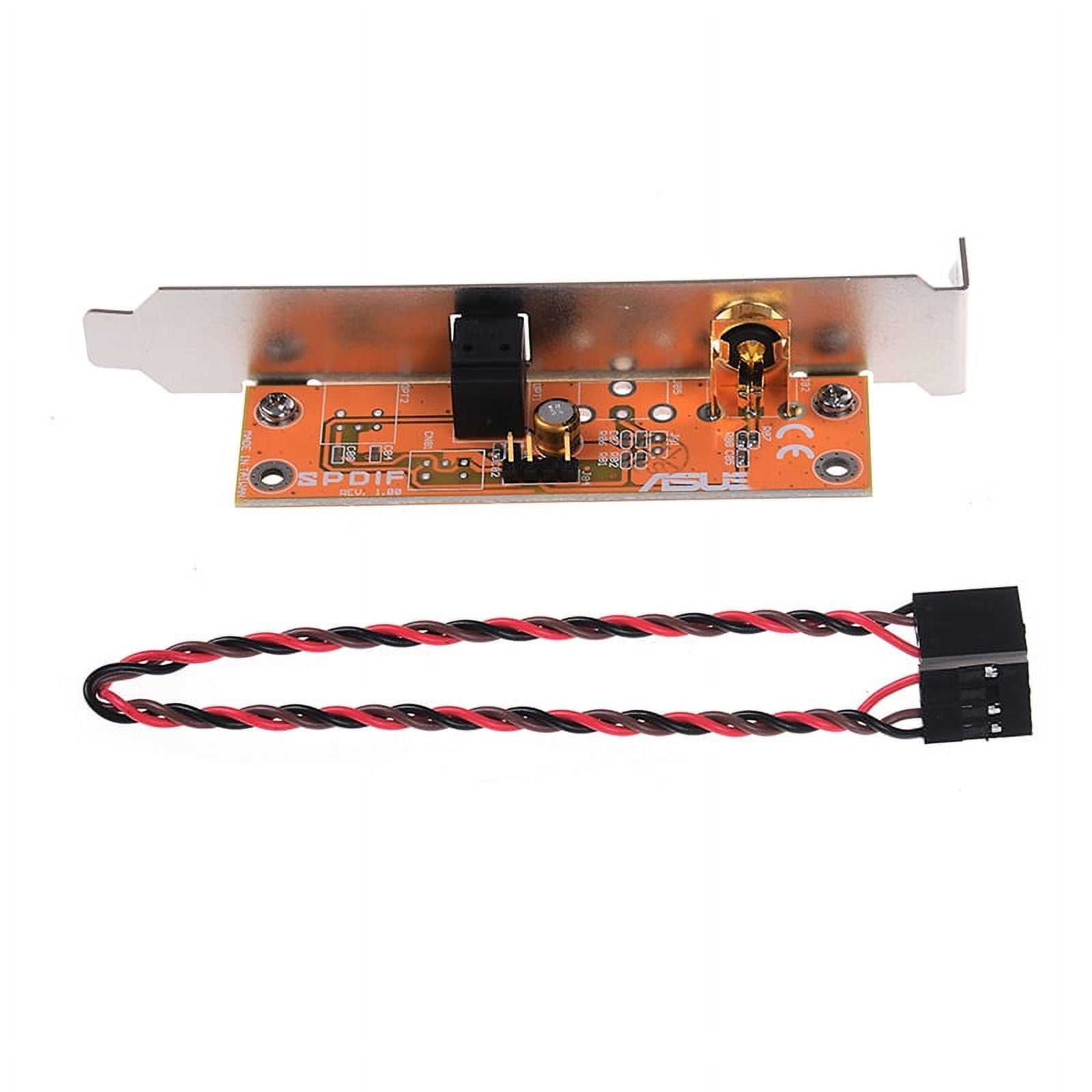 SPDIF optical and RCA out plate cable bracket for asus gigabyte msi ...