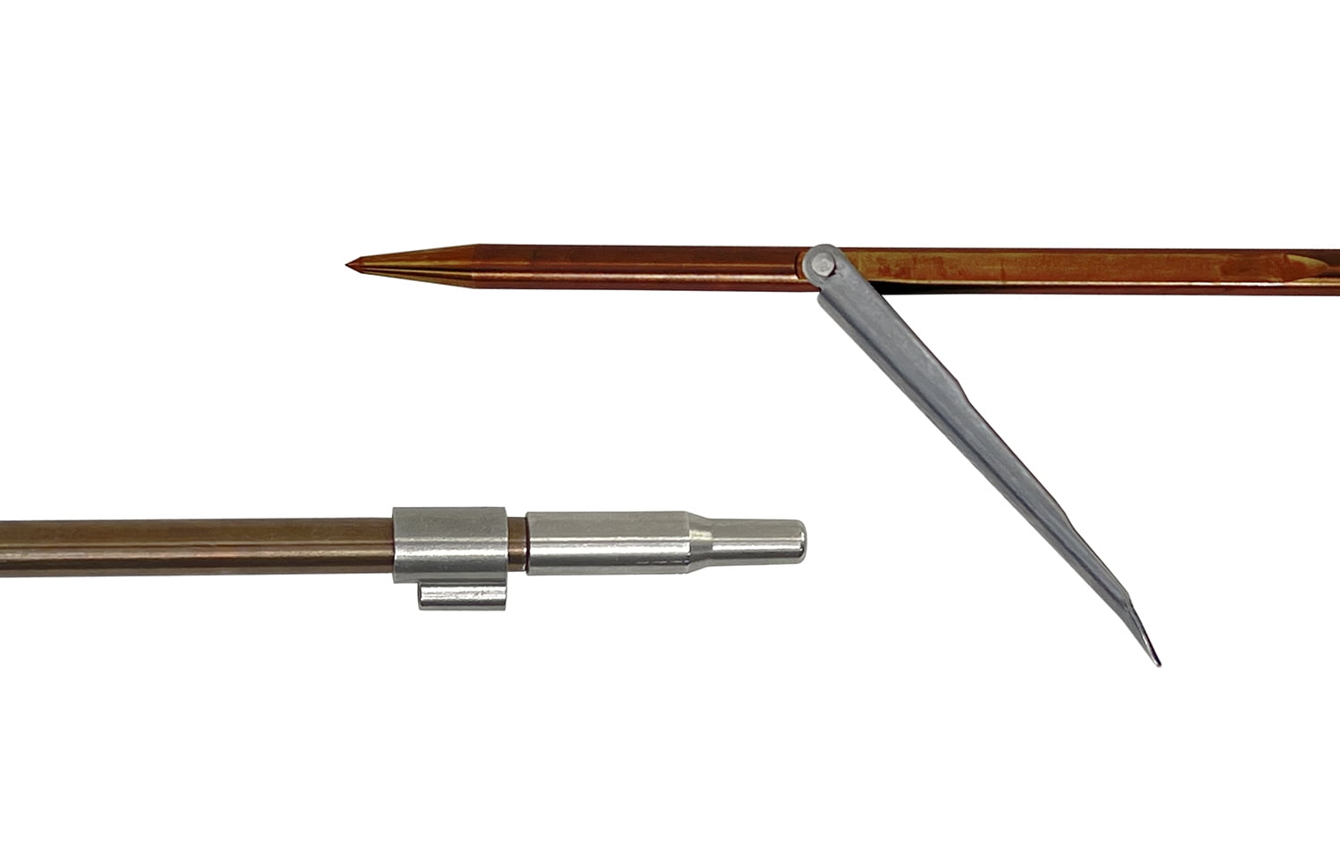 SPEARFISHING WORLD Hawaiian Sling Spear Shaft with Slide Ring and Heavy ...