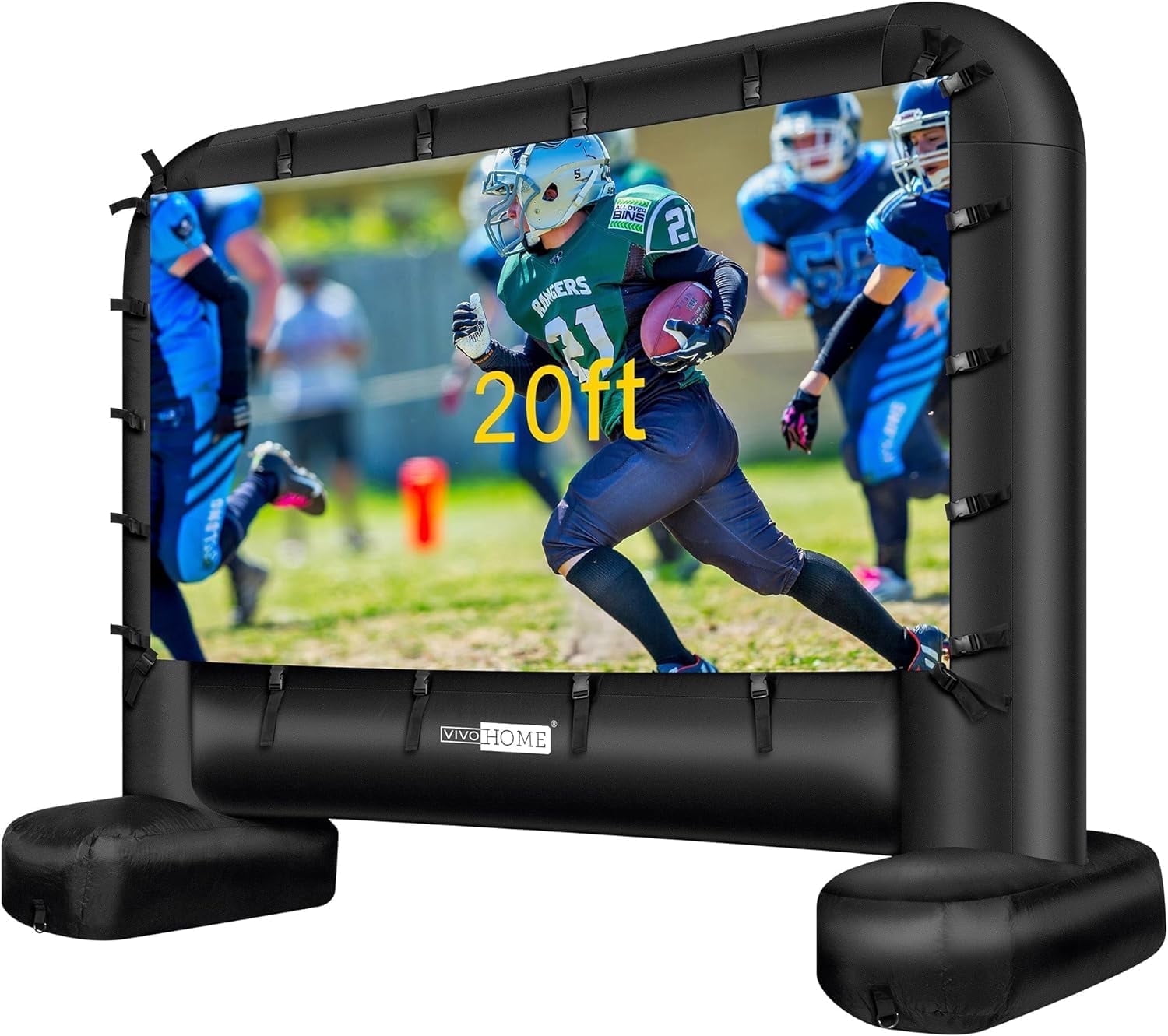 SPECSTAR 20 ft Inflatable Movie Screen, Outdoor Large Projection Screen ...