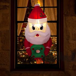 Bubble Blowing Santa Outdoor Toys