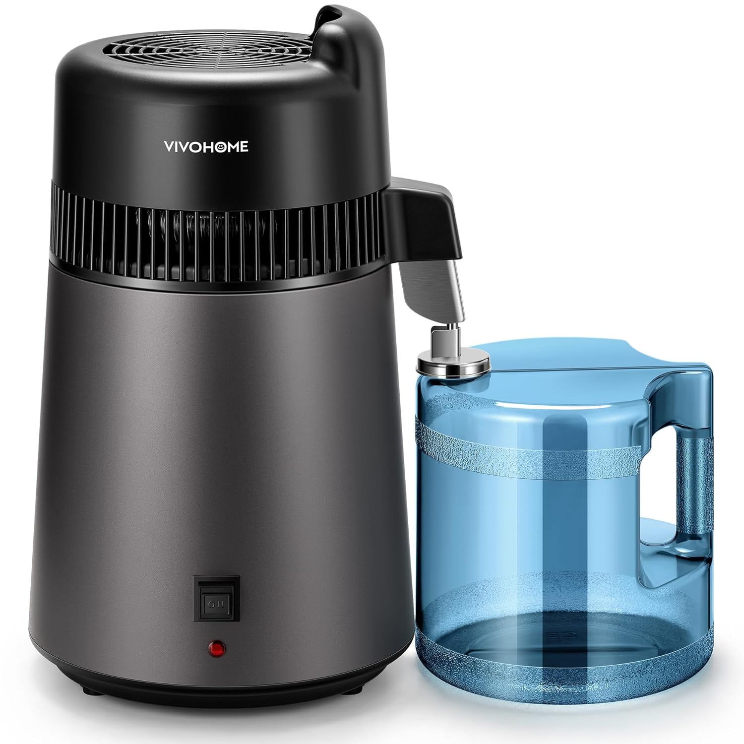 SPECSTAR Water Distiller Countertop 1.06 Gallon/4L 900W Distilled Water ...