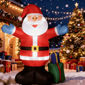 Occasions Outdoor Christmas Airblown 20 Foot Giant Inflatable Santa ...