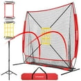 SPECSTAR Baseball Net, 7 x 7 ft Baseball Softball Hitting Net with ...