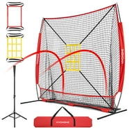 CHAMPRO Baseball/Softball Pitcher's Safety L-Screen On-Field Practice ...