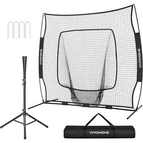 NiteSport Glow-in-the-Dark Plastic Baseball Bat Set, Durable Bat and ...