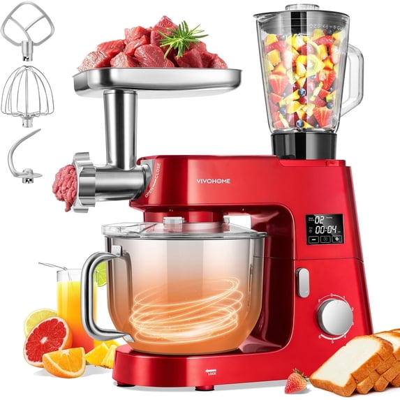 SPECSTAR 9 in 1 Multifunctional Stand Mixer with Fermentation, 6 Speed ...