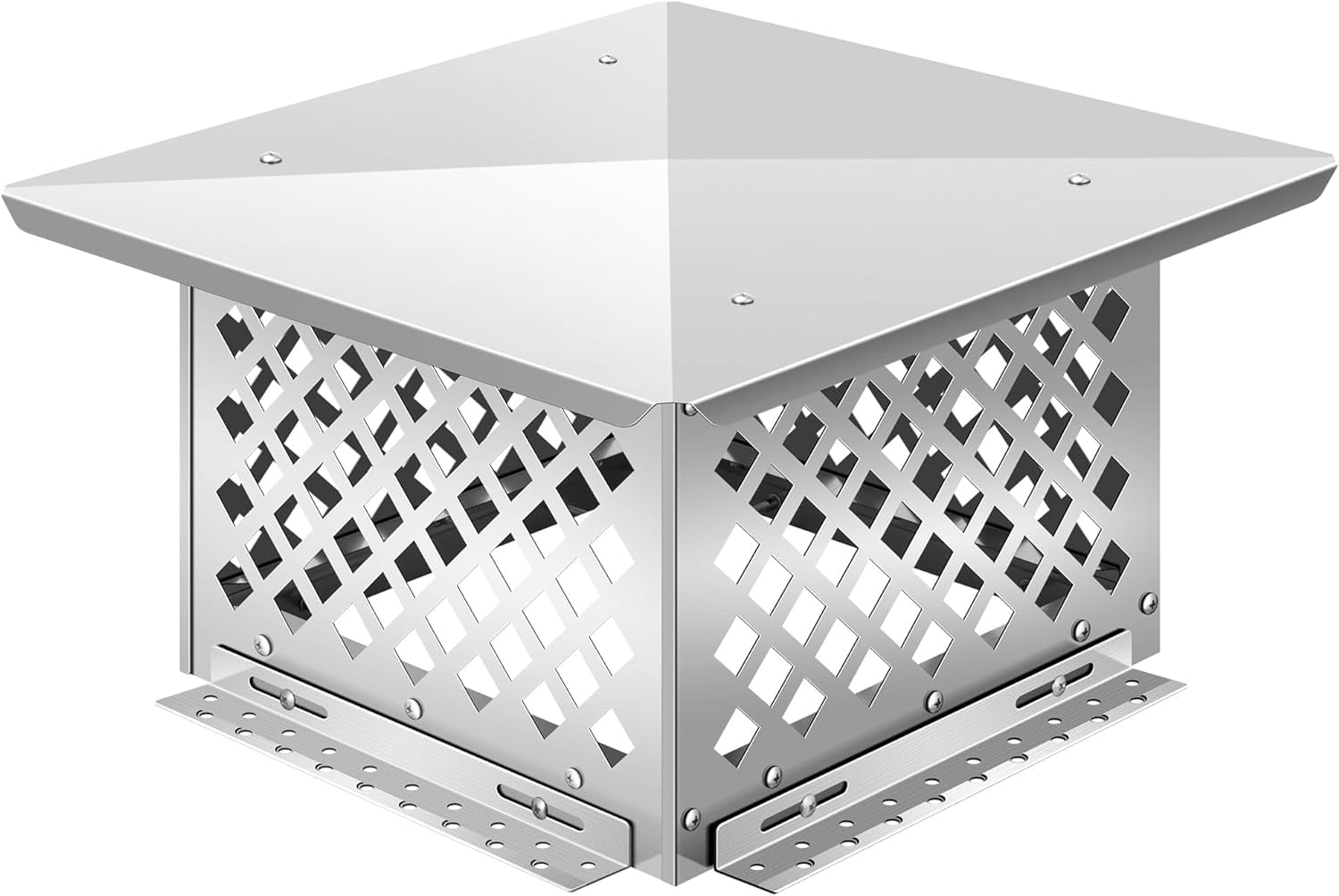 Draft King SS1318U Single-Flue Stainless Steel Chimney Cap (13" x 18 ...