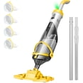 SPECSTAR Cordless Pool Vacuum 9.12ft, 18.5 GPM suction, 60-min runtime ...