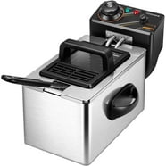 Toastmaster 4-Liter Stainless Steel Deep Fryer with Temperature Control ...