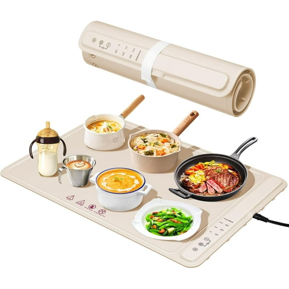 Warming Mat for Food (Extra Long 59"x12"), Warming Trays for Buffets ...