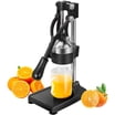 Free Shipping! Zulay Kitchen Extra Tall Manual Citrus Juicer - Silver ...