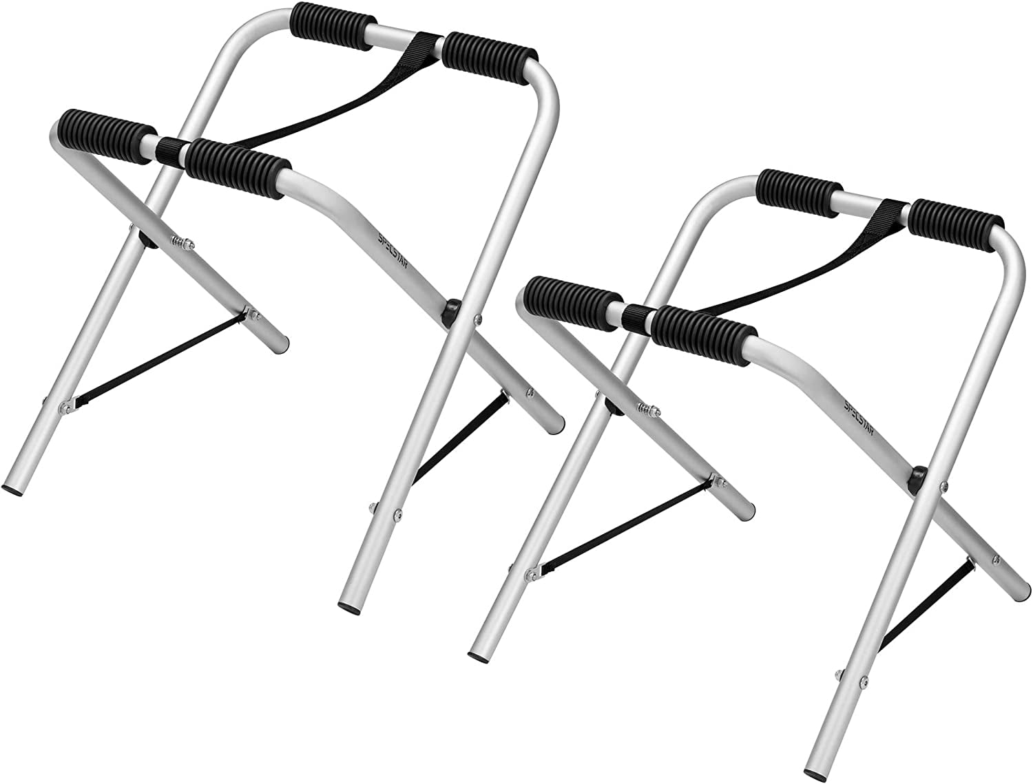 SPECSTAR Kayak Stand 2 Pack Canoe Standing Rack Folding Freestanding ...