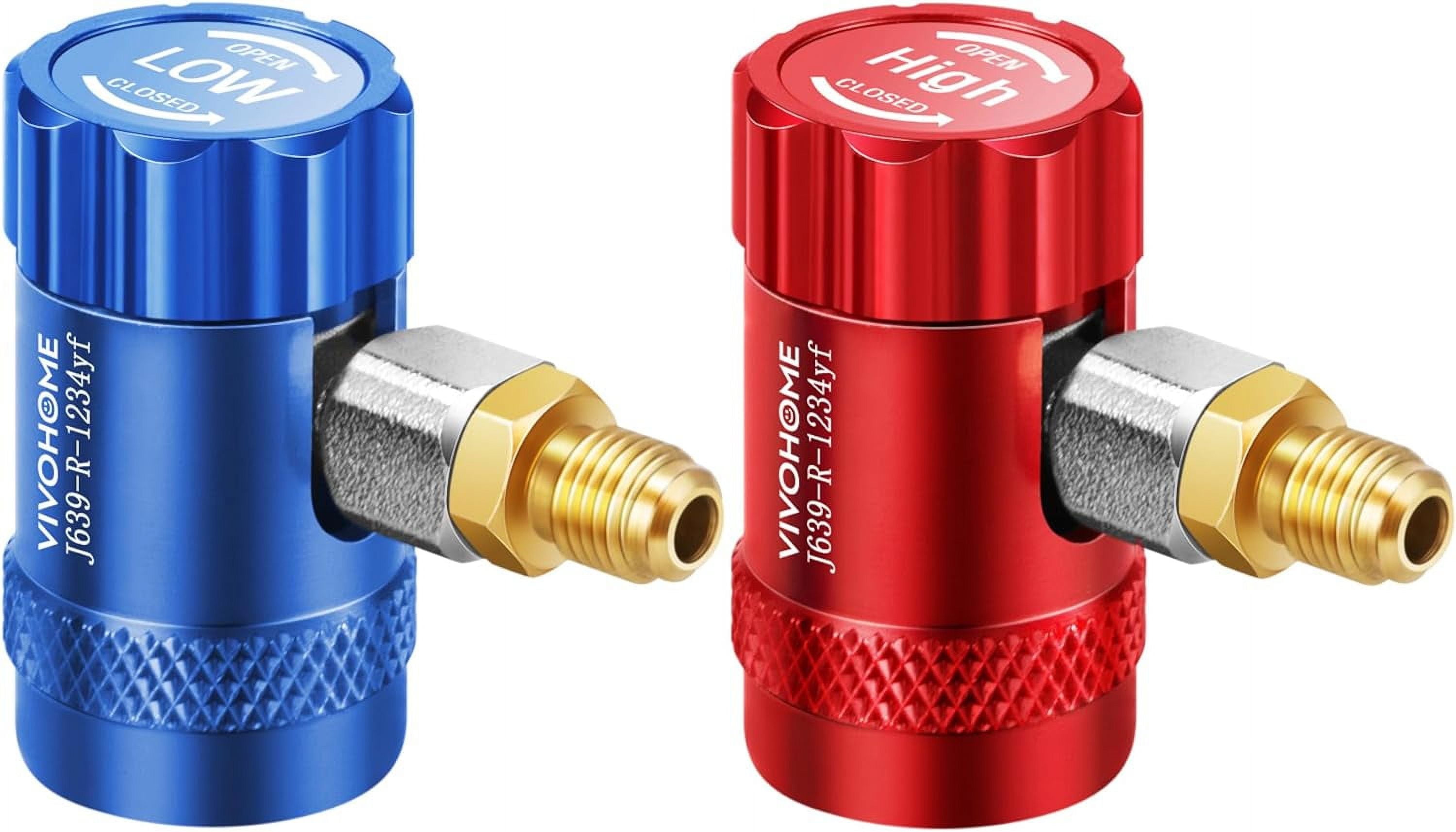 SPECSTAR R1234yf Quick Couplers Adapter, High Low Side R1234yf Manual ...