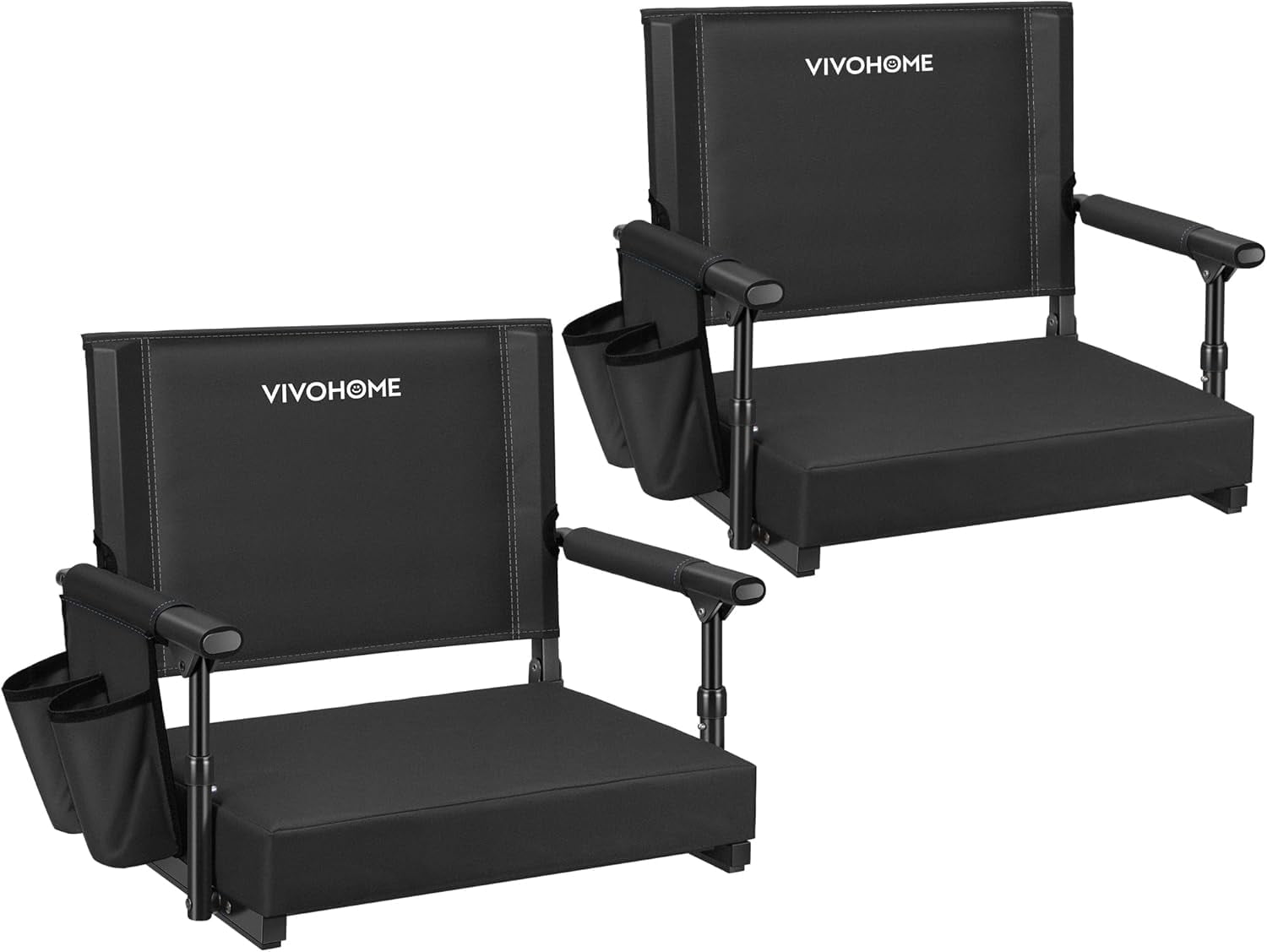 Free Shipping! SPECSTAR Stadium Seats with Back Support Cushion, 2 Pack ...