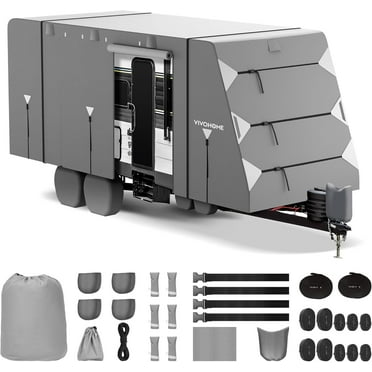 KNOX 3rd Gen Class C RV Cover, Anti-Tear 7 Layer APEX Fabric, Fits ...