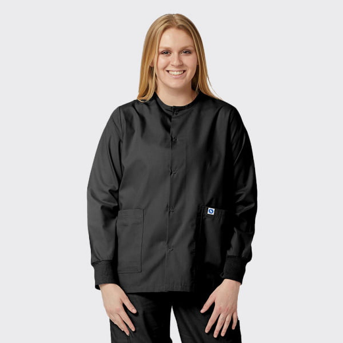 SPECTRUM UNIFORMS Scrub Jackets Doctor Lab Coat -Crew Neck Tops Unisex ...