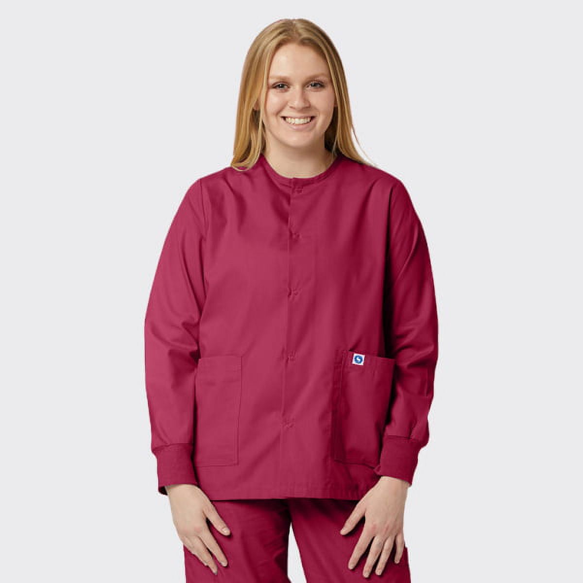 SPECTRUM UNIFORMS Scrub Jackets Doctor Lab Coat -Crew Neck Tops Unisex ...