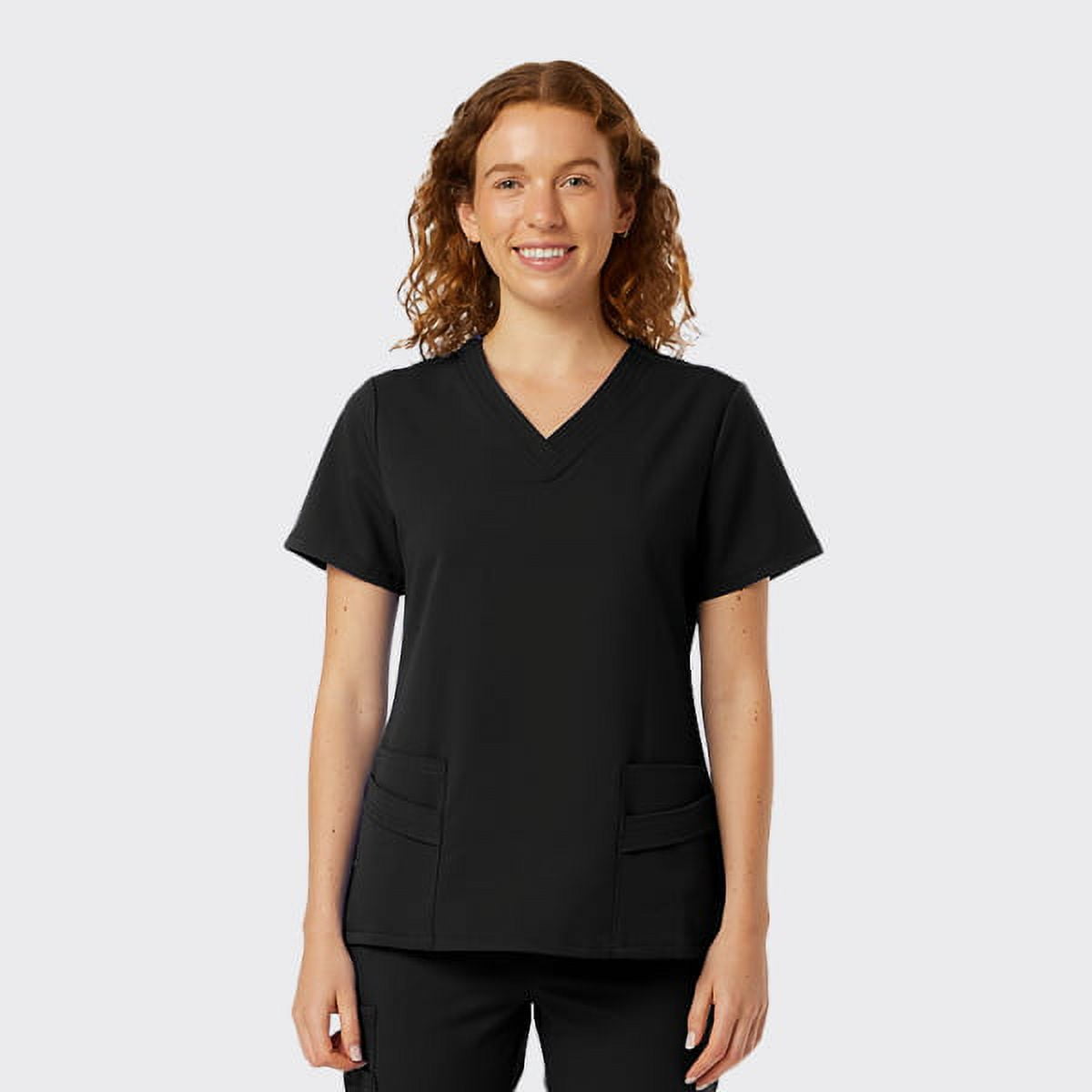 SPECTRUM UNIFORMS Wynd Women's Scrub Top Medical Uniform V-Neck Top ...