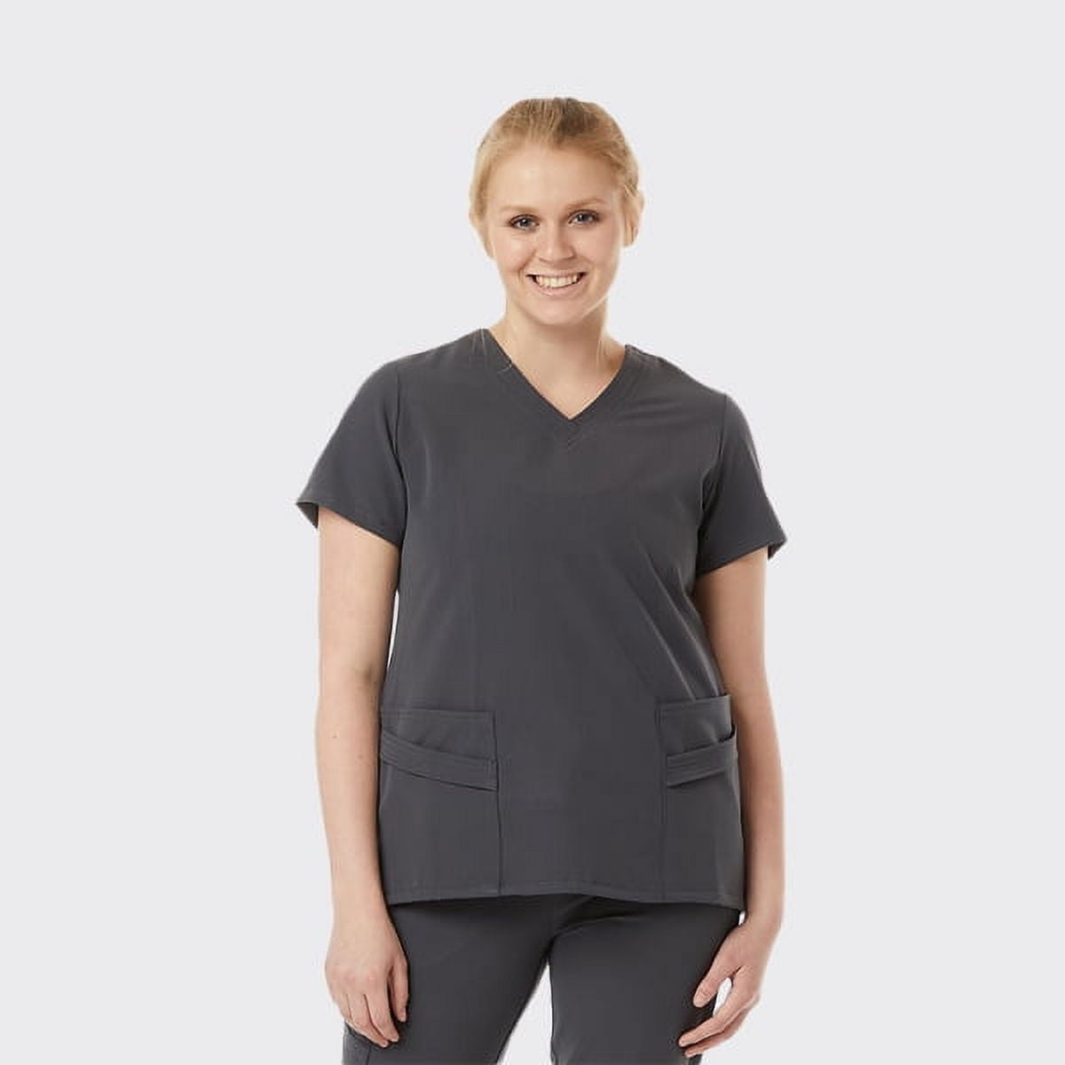 SPECTRUM UNIFORMS Wynd Women's Scrub Top Medical Uniform V-Neck Top ...