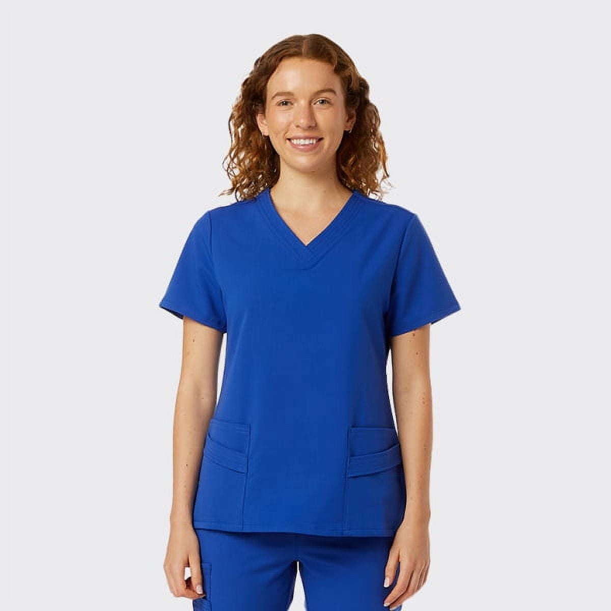SPECTRUM UNIFORMS Wynd Women's Scrub Top Medical Uniform V-Neck Top ...