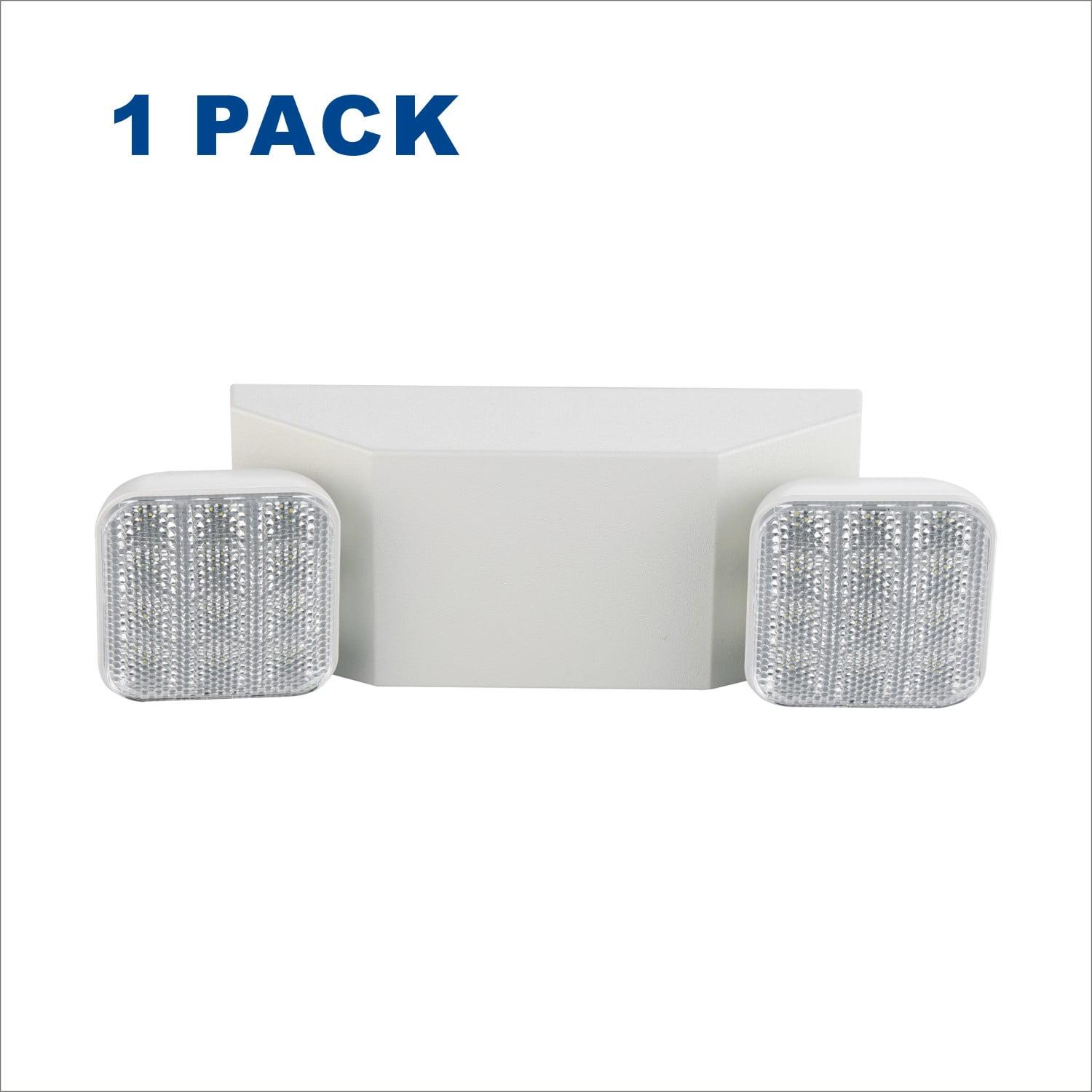 SPECTSUN 1 Pack Emergency Light White, Commercial Emergency Light with ...