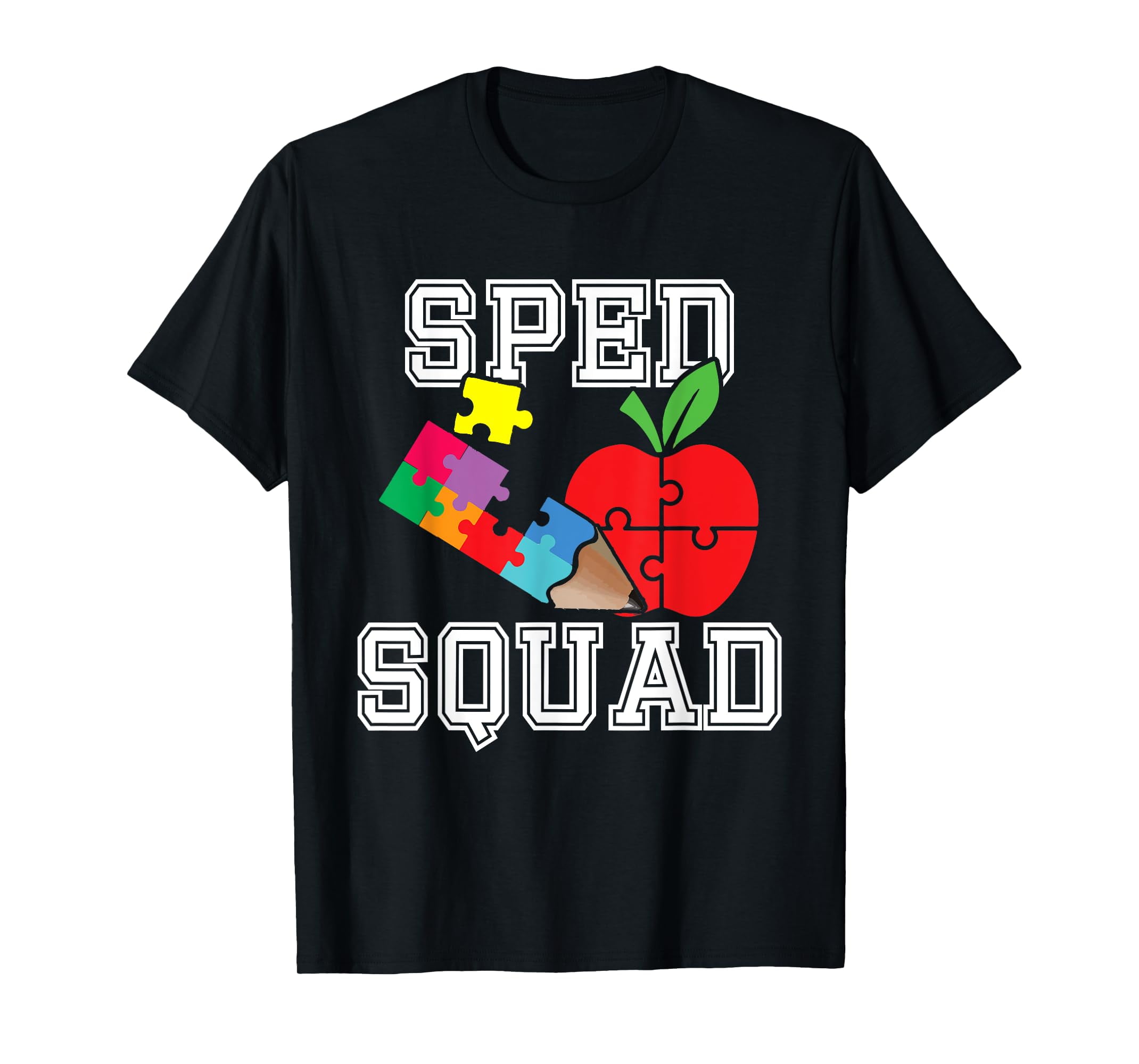 SPED Squad Special Education Teacher Gift SPED Squad T-Shirt - Walmart.com