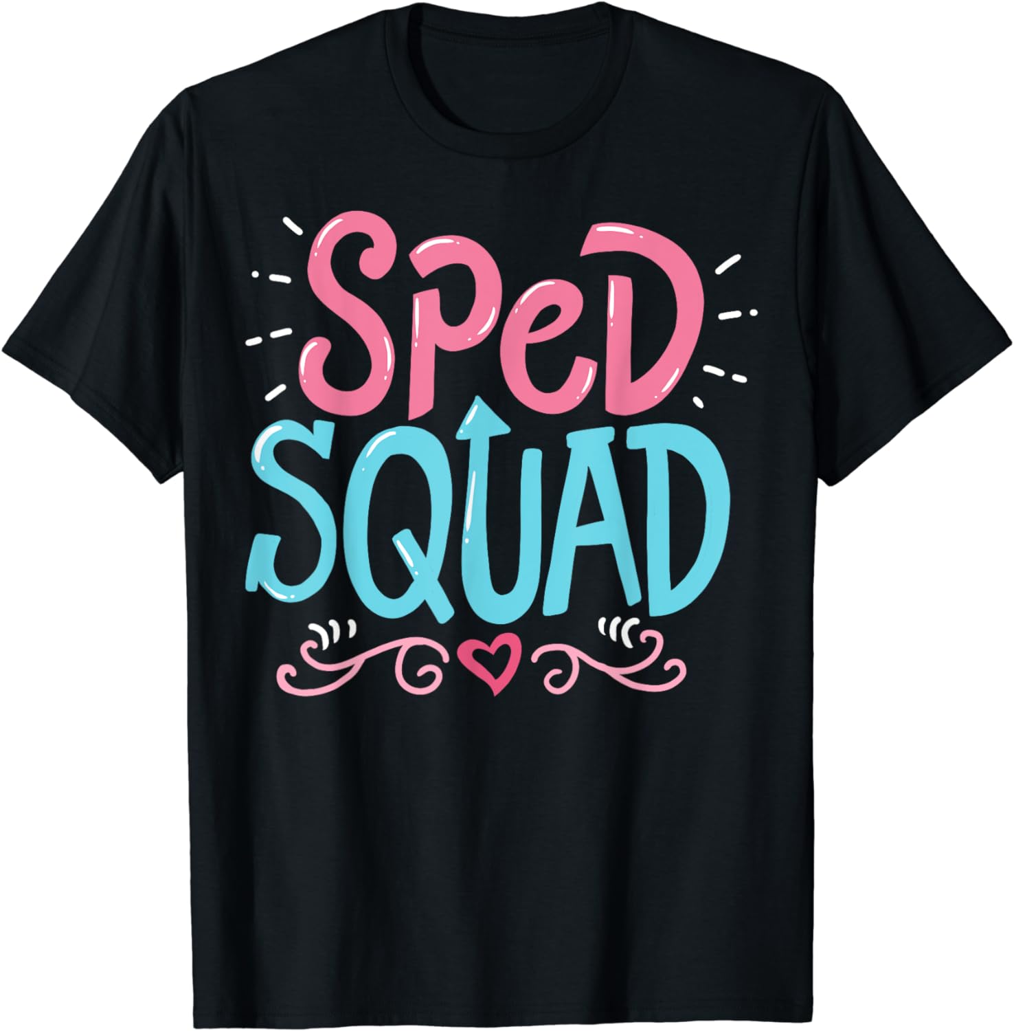 SPED Squad Special Education Teacher T-Shirt - Walmart.com