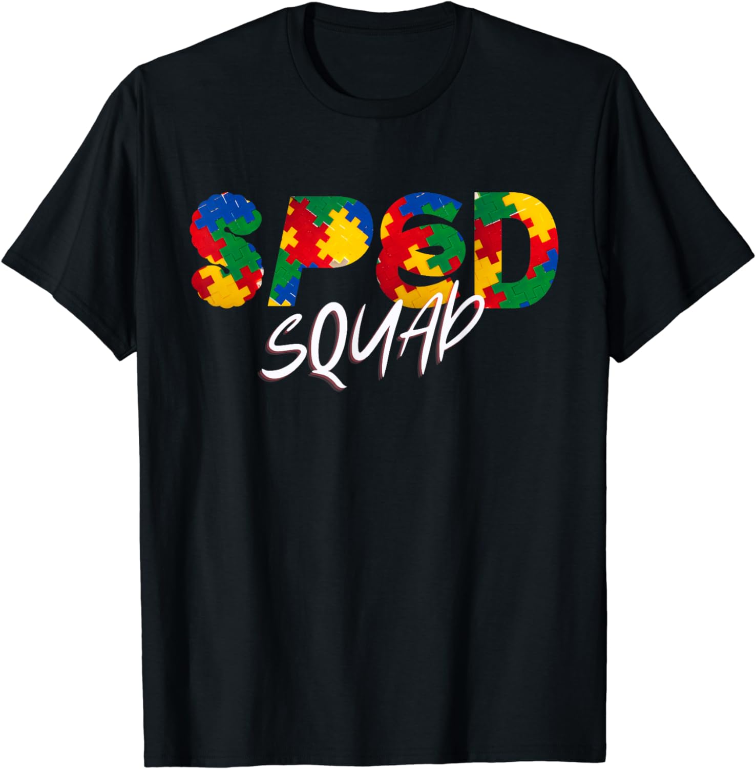 SPED Squad Speducator Teacher Appreciation Special EDs T-Shirt ...
