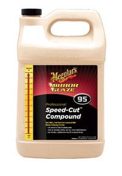 Mirror Glaze Speed Cut Compound, Gallon Meguiar's M9501 MGL - Walmart.com