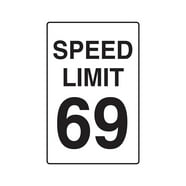 Speed Limit 100 Sign - Walmart.com