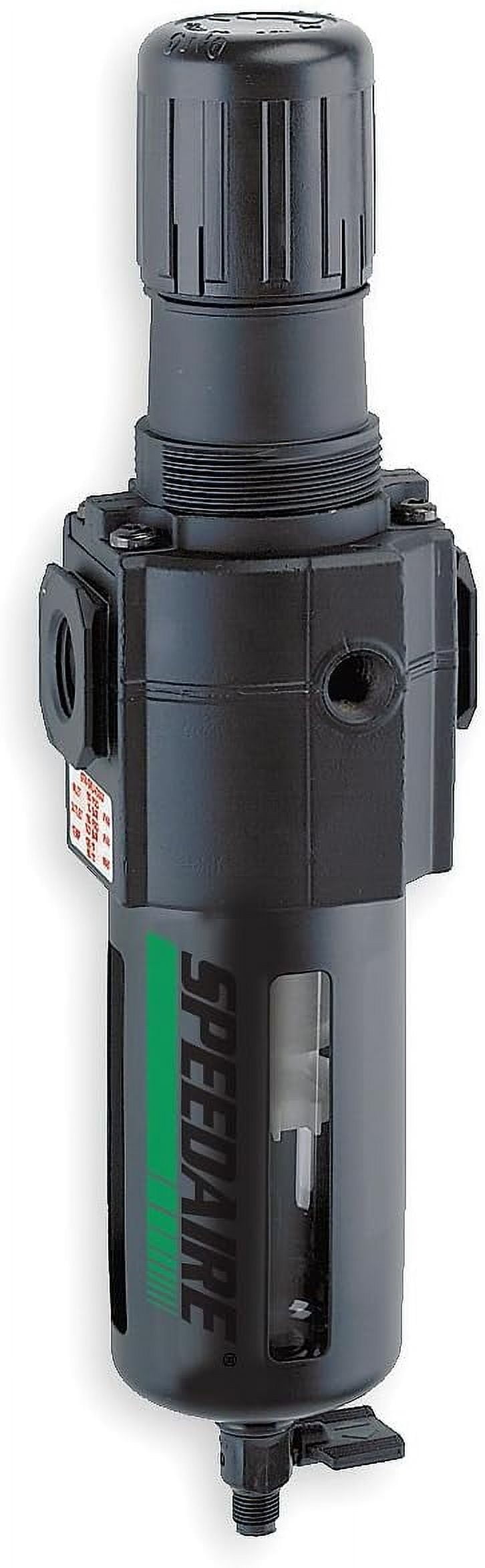 SPEEDAIRE 4ZK87 5-150PSI 150PSI 1/4 in NPT Pneumatic Filter-Regulator ...